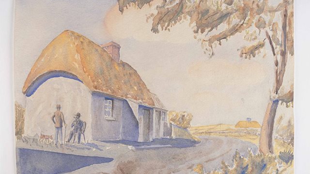 Traditional houses from the Irish Folklife Architectural Drawing ...