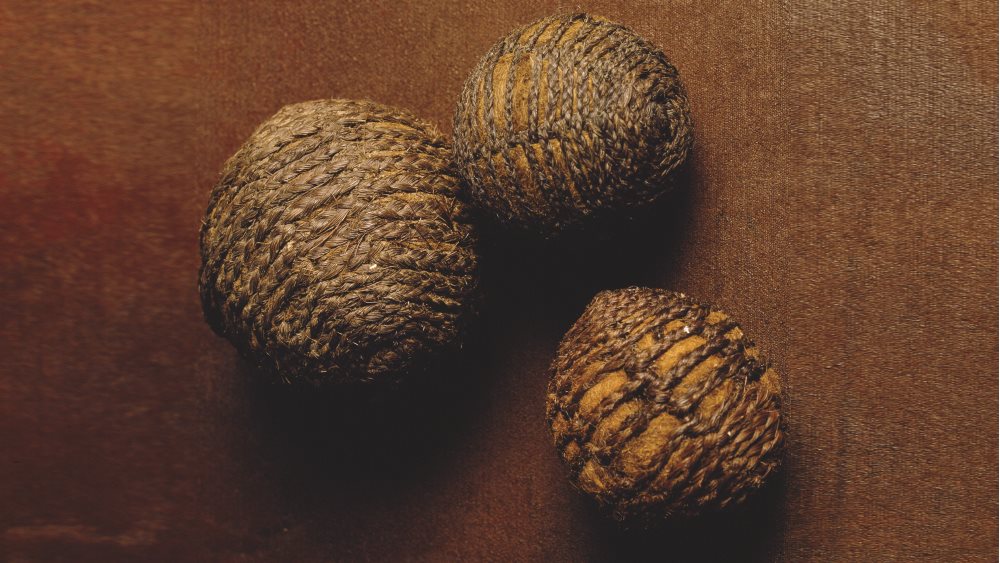 Hair Hurling Balls | Country Life | National Museum of Ireland